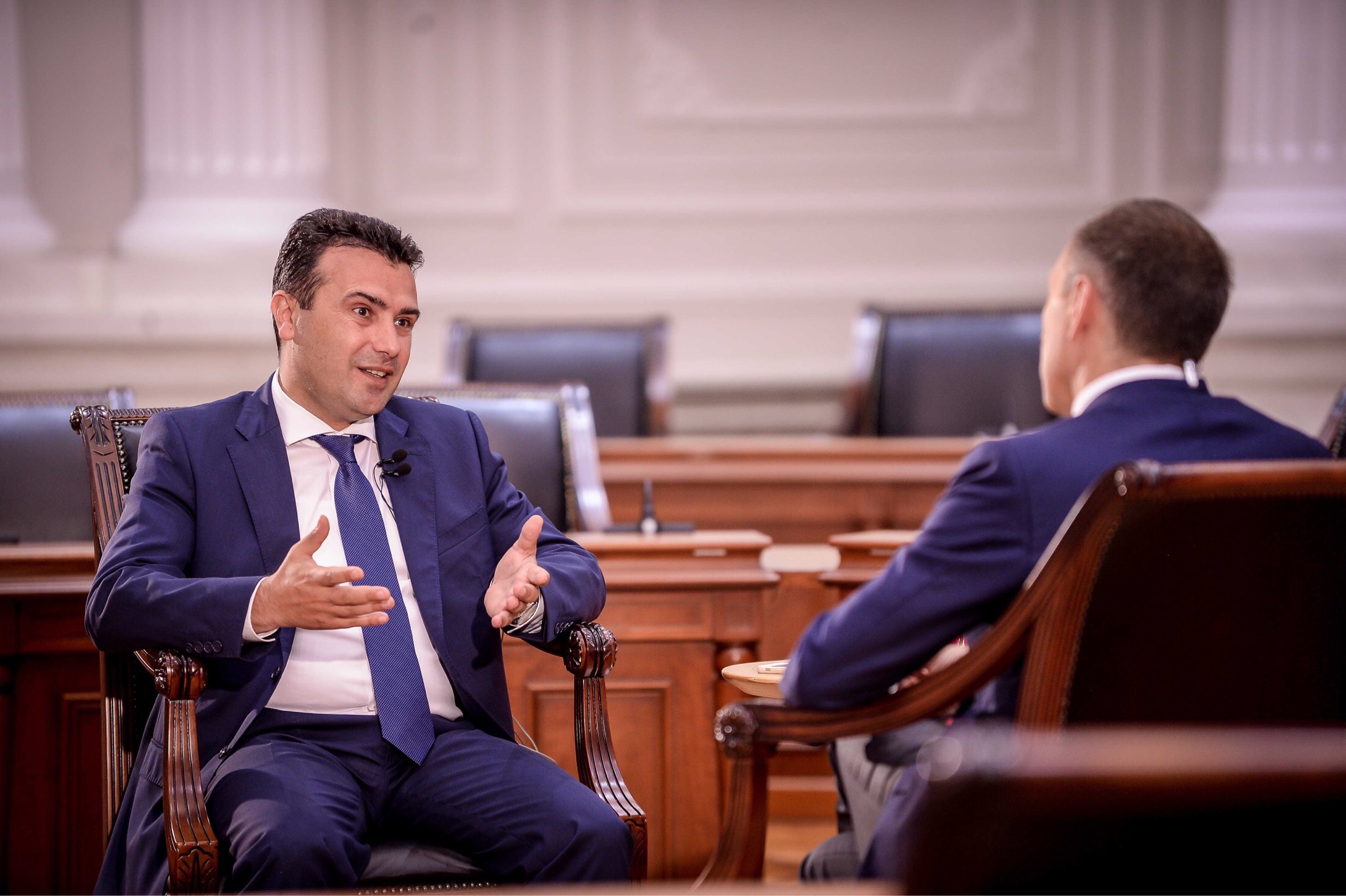 Απομαγνητοφώνηση της συνέντευξης του Ζόραν Ζάεφ στην ΕΡΤ 05.07.2018 ...