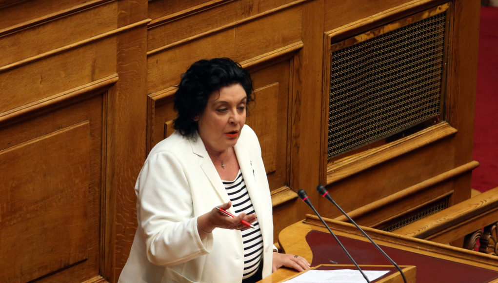 Η Λιάνα Κανέλλη στην εκπομπή «Επτά» της ΕΡΤ1 25.07.2020 - Γραφείο Τύπου ΕΡΤ